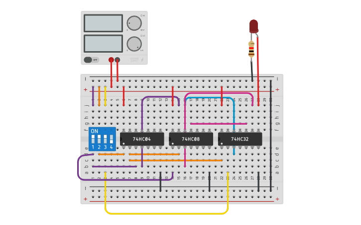 Circuit design basic fun | Tinkercad