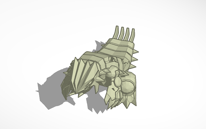 3D design groudon - Tinkercad