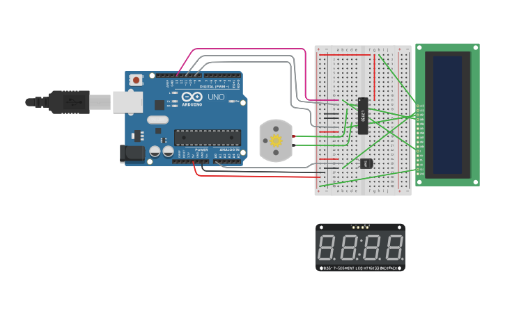 Circuit Design Using Temperature Sensor And Control Dc Fan 2106047