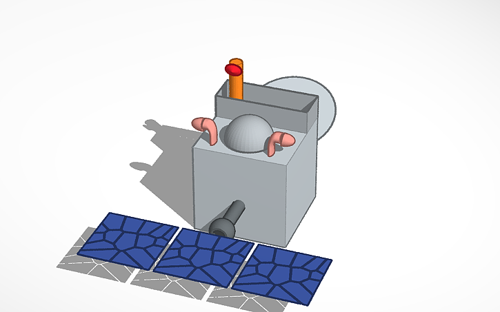 3D design Space Craft - Tinkercad