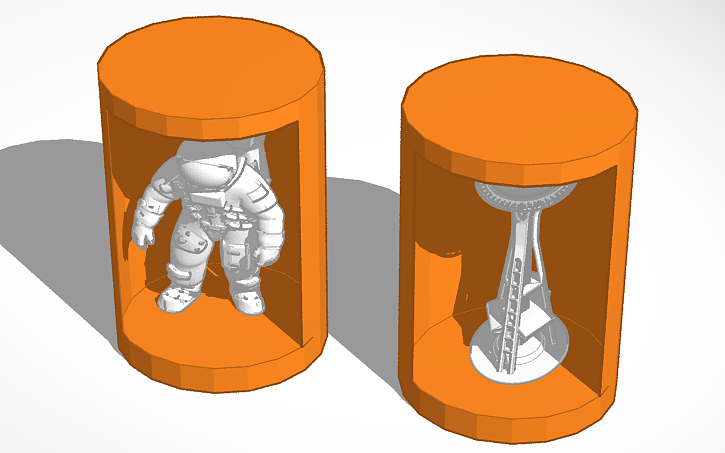 3D design astronaut - Tinkercad