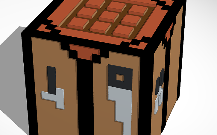 3D design crafting table - Tinkercad