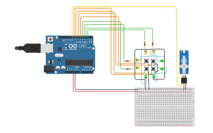Circuit design TOUCH APRESENTAÇÃO - Tinkercad