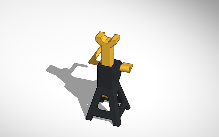 3D design Jack Stand - Tinkercad