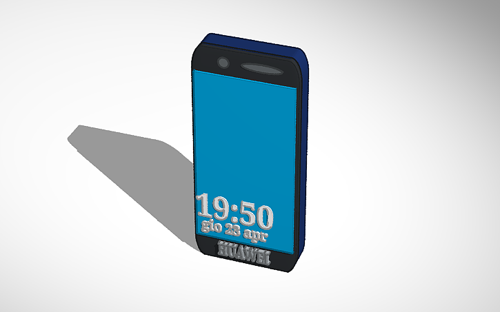 3D design il mio telefono - Tinkercad