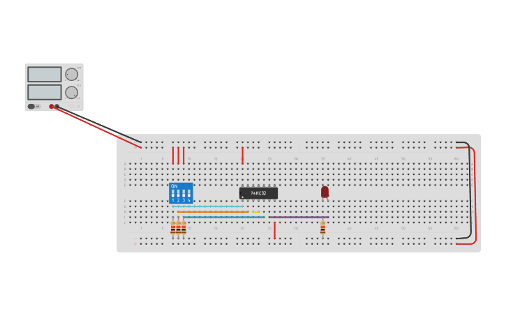 Circuit design Circuito para alarma - Tinkercad