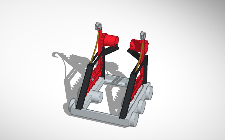 3D design Lift Mechanism - Tinkercad