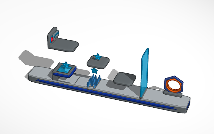 3D design platformer v1 | Tinkercad