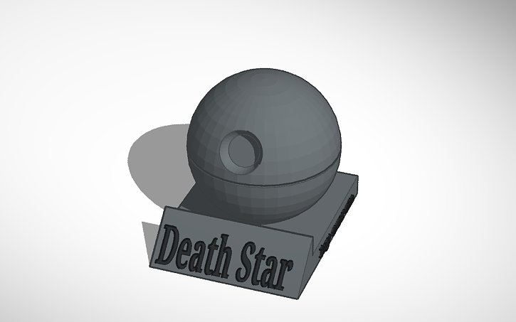 3D design Death star | Tinkercad