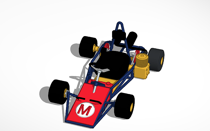 3d Design Mario Cart If It Was More Realistic Tinkercad