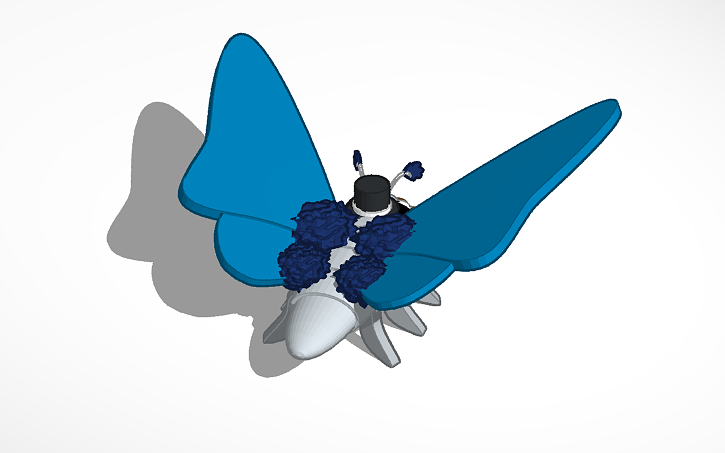 3D design Dapper Moth | Tinkercad