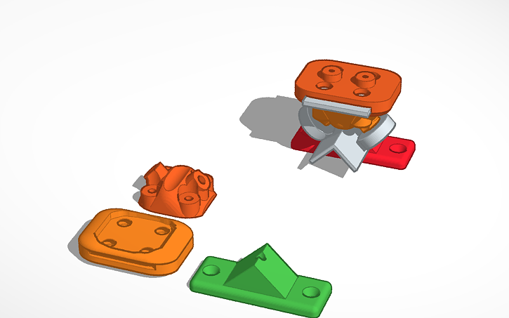 3D design Rails for 3D printer - Tinkercad