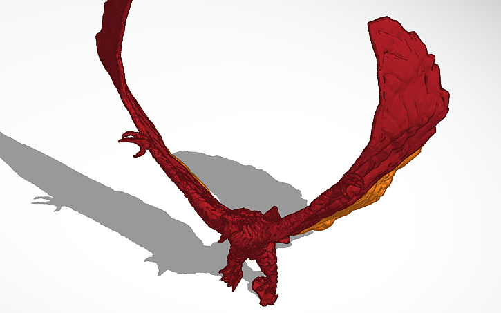 3D design Titanus Rodan - Tinkercad