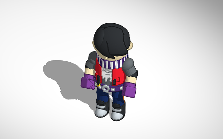 3D design 브롤스타즈 에드거 Brawl stars Edgar - Tinkercad