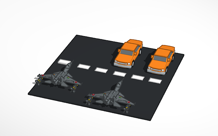 3D design race track - Tinkercad
