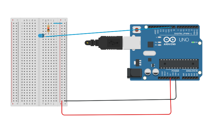 Circuit design Desafio 3, arduino 2, requerimiento 1 - Tinkercad