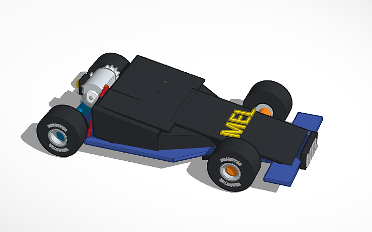 3D design Copy of Louis - F1 Car | Tinkercad