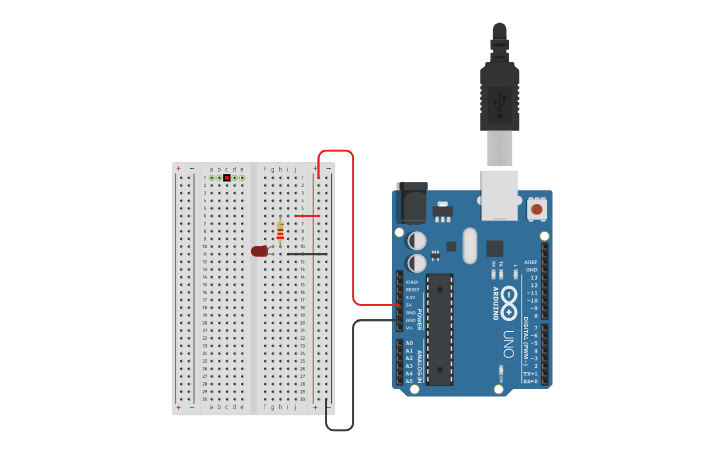 Circuit Design Arduino Parte 1 Tinkercad