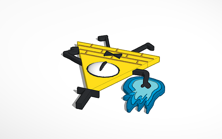 3D design BILL CIPHER - Tinkercad