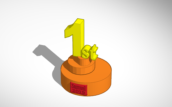 3D design Trophy! - Tinkercad