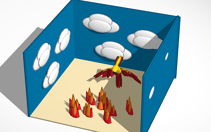 3D design Phoenix - Tinkercad