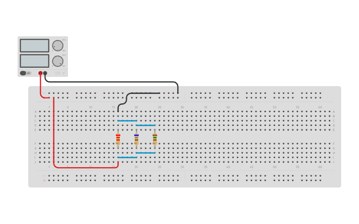 Circuit design PARALLEL CIRCUIT - Tinkercad