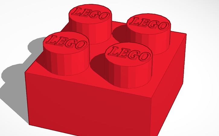 3D design Lego Brick | Tinkercad