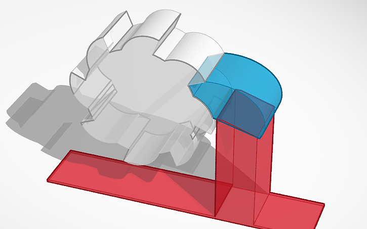 3D design Rack and Ratchet Mechanism - Tinkercad