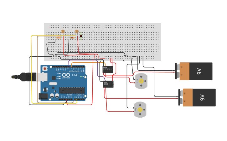 Circuit design Arduino_motores - Tinkercad