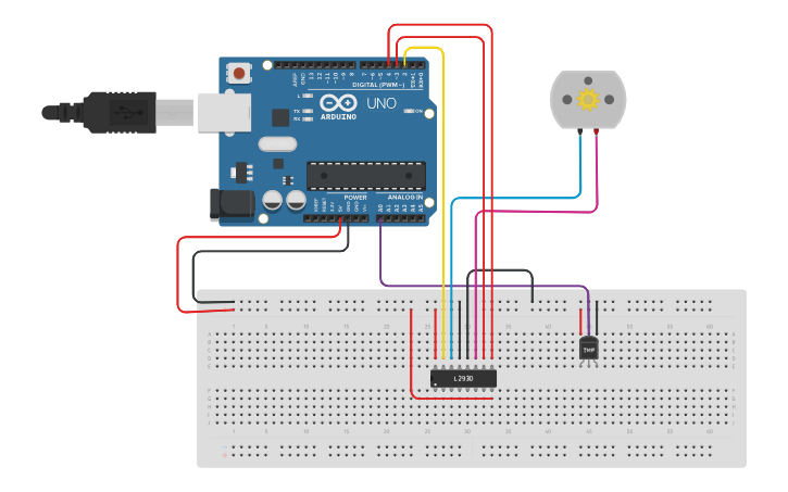 Circuit design Ejercicio 3: - Tinkercad