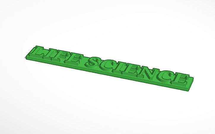 3D design life science | Tinkercad