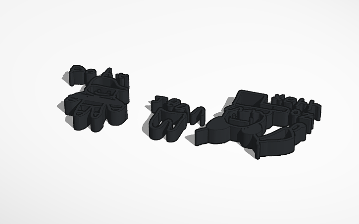 3D design The Trash Gang - Tinkercad