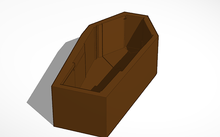 3D design coffin | Tinkercad