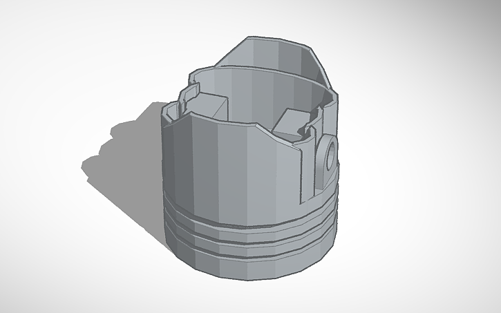 3D design Piston - Tinkercad