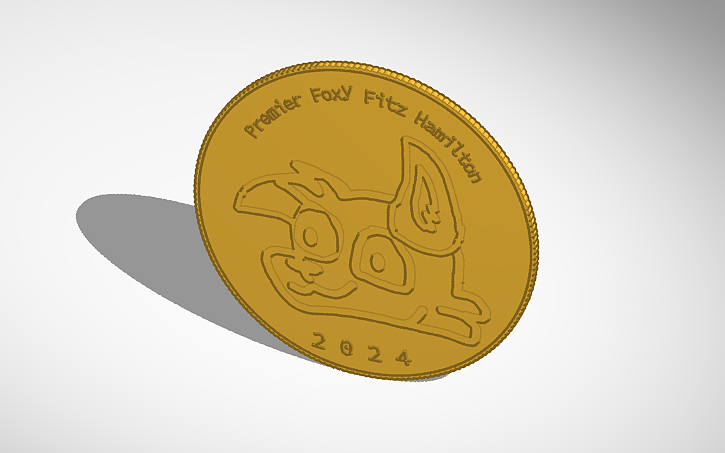 3D design My Collector's Edition Coin - Tinkercad