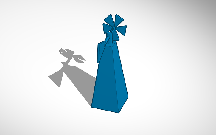 3D design Windmill by Steven Sprouse servingofshapes | Tinkercad