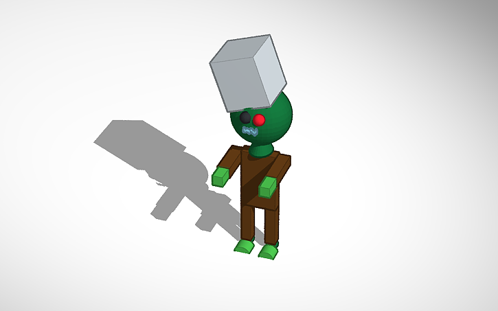 3D design zombie | Tinkercad