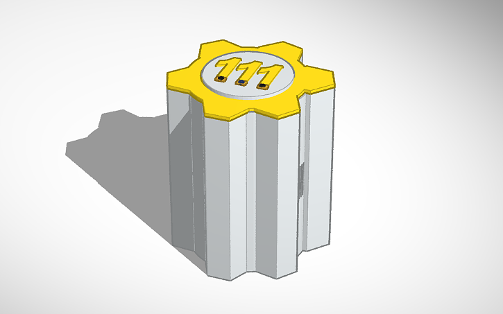 3D design Vault 111 pc case | Tinkercad