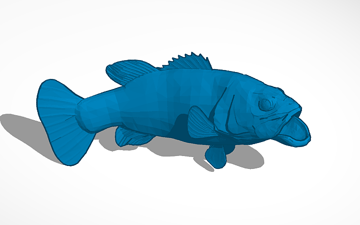 3D design Gone Fishin' - Tinkercad