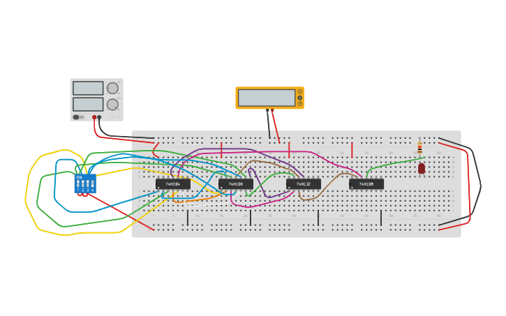 Circuit design Atividade 2 | Tinkercad