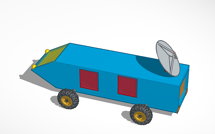 3D design Yuli Moon Rover Final | Tinkercad