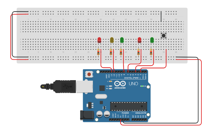 Circuit design Project 4 - Tinkercad