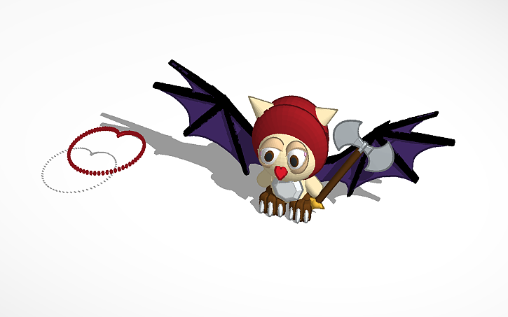 3D design Little Chibi Manticore | Tinkercad