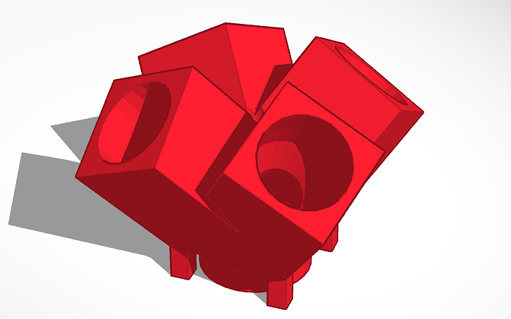 3D design Modified Sharpie Mount for Replicator | Tinkercad