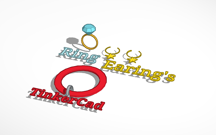 3D design Jewelry - Tinkercad