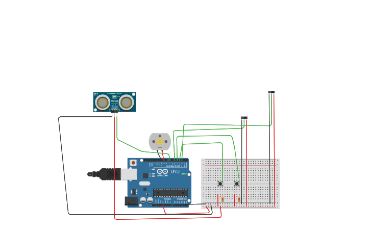 Circuit design POWER WINDOW | Tinkercad