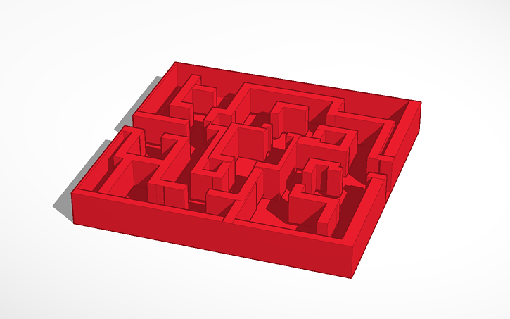 3D design Cathy's Maze - Tinkercad