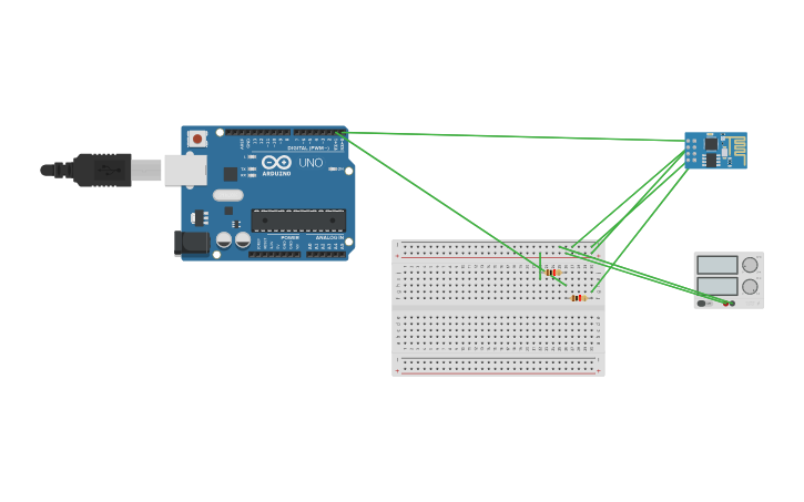 Circuit Design Esp 8266 Tinkercad