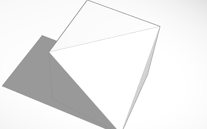 3D design D8 | Tinkercad