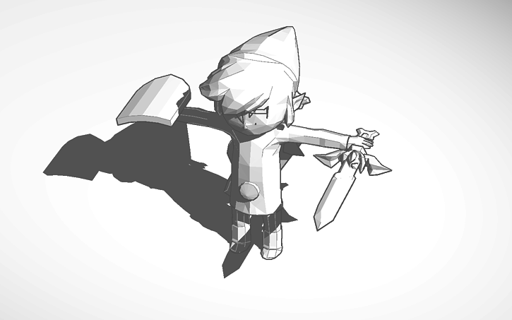 3D design Toon Link - Tinkercad